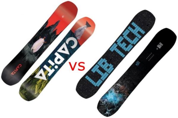 Lib Tech Box Knife vs Capita DOA: Which Snowboard Wins?