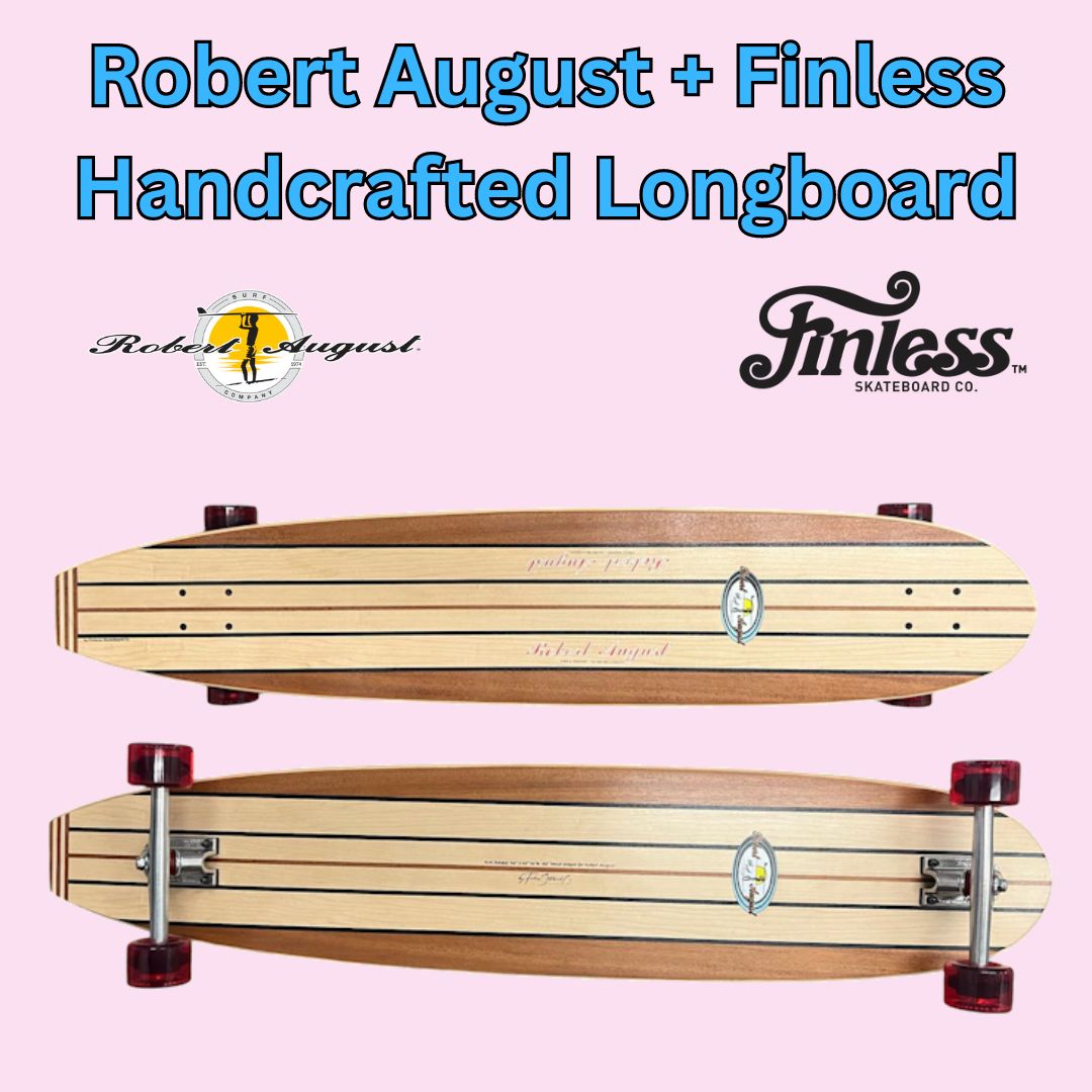 Limited Edition Robert August Longboard: Surf Legend Meets Skate in ...